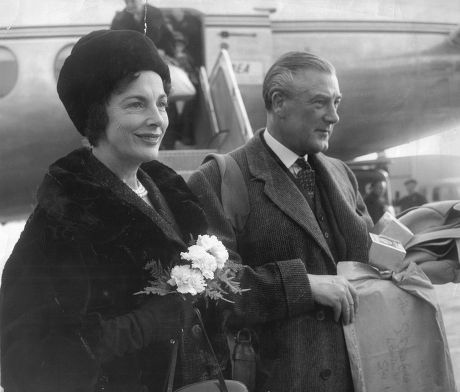 Mp Viscount David Eccles His Wife Editorial Stock Photo - Stock Image | Shutterstock