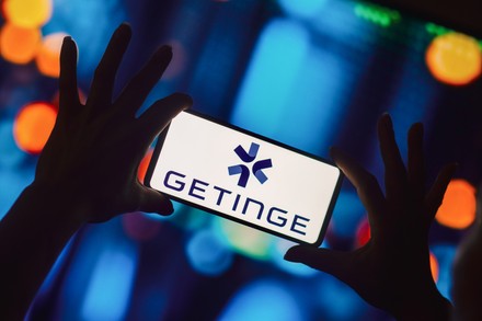 This Photo Illustration Getinge Group Logo Editorial Stock Photo ...