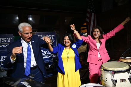 Charlie Crist Karla Hernandez Senator Annette Editorial Stock Photo ...