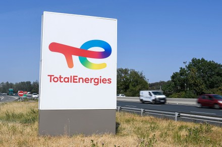 Illustration Picture Shows Logo Totalenergies Service Editorial Stock ...