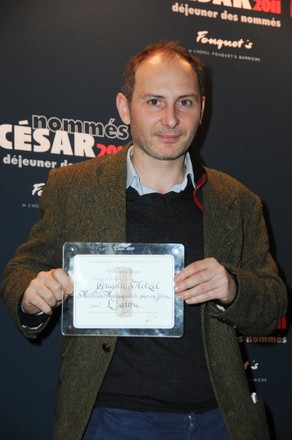 Alain Sarde Robert Benmussa Arriving Cesar Editorial Stock Photo ...