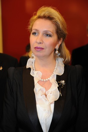 Russian First Lady Svetlana Medvedev Visits Editorial Stock Photo ...