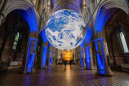 Gaia Earth Installation By Luke Jerram Editorial Stock Photo - Stock ...