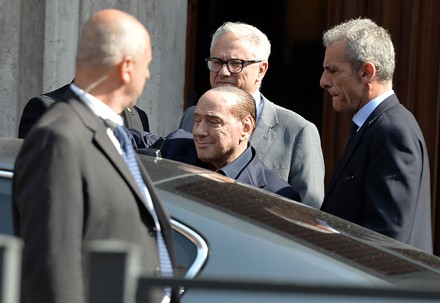 Forza Italia Party Leader Silvio Berlusconi Editorial Stock Photo ...