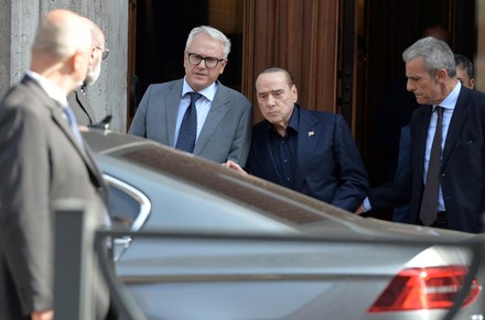 Forza Italia Party Leader Silvio Berlusconi Editorial Stock Photo ...