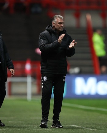 Bristol City Manager Nigel Pearson Editorial Stock Photo - Stock Image ...