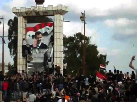 Troubles in Syria - Deraa and Homs, Damascus - 25 Mar 2011 Stock ...
