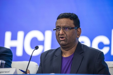 imágenes de HCLTech press conference in Noida, India - 12 Oct 2022 ...