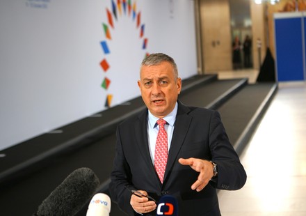 Czech Minister Industry Trade Jozef Sikela Editorial Stock Photo ...