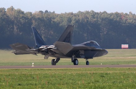 Polish Air Force media day at military base in Lask, Poland - 12 Oct ...