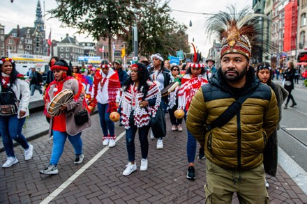 imágenes de Indigenous Liberation Day held in Amsterdam, Netherlands ...