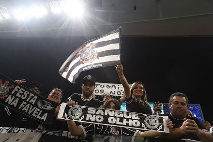 Corinthians Fans Moments Before Match Between Editorial Stock Photo ...