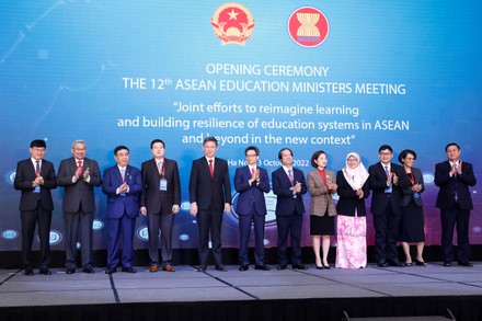 Education Ministers Association Southeast Asian Nations Editorial Stock ...