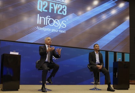 Infosys Ceo Managing Director Salil Parekh Editorial Stock Photo ...