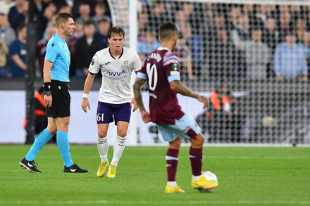 Amadou Diawara Anderlecht During West Ham Editorial Stock Photo - Stock ...