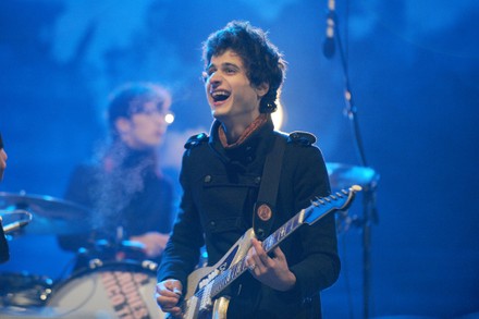 Bb Brunes Lead Singer Adrien Gallo Editorial Stock Photo - Stock Image ...