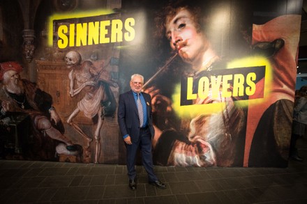 Ferdinand Huts Poses Photographer Visit Exhibition Editorial Stock ...