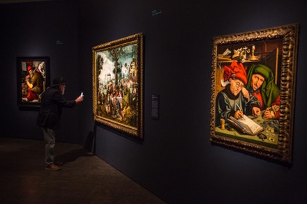 Ferdinand Huts Poses Photographer Visit Exhibition Editorial Stock ...