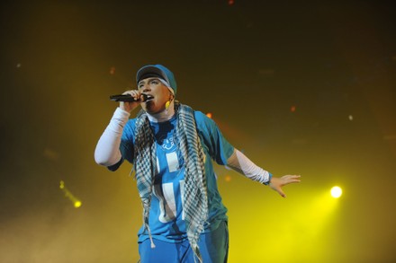 Diams Performs Live On Stage During Editorial Stock Photo - Stock Image ...