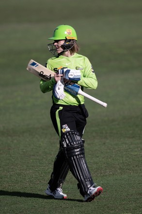 Tahlia Wilson Thunder Bats During Womens Editorial Stock Photo - Stock ...