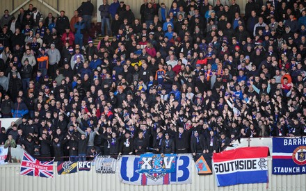 Union Bears Rangers Fans Editorial Stock Photo - Stock Image | Shutterstock