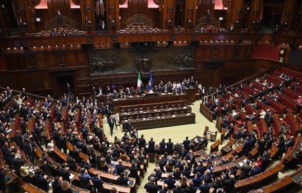 Newly Elected Speaker Italian Chamber Deputies Editorial Stock Photo ...