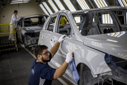 Employee Completes Quality Control Inspection On Editorial Stock Photo ...