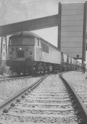 Coal Mine Trains Trucks 1983 First Editorial Stock Photo - Stock Image ...