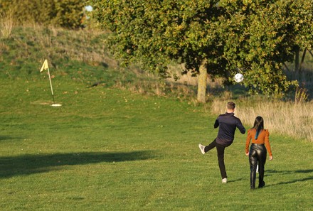 General View Delegates Playing Foot Golf Editorial Stock Photo - Stock ...