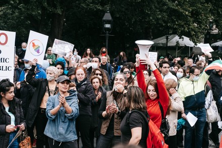 Protest against Iran's hardline Islamic regime held in New York, USA ...