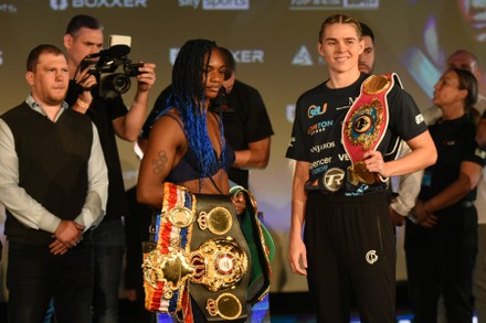 Claressa Shields During Weighin Genesis Cinema Editorial Stock Photo ...