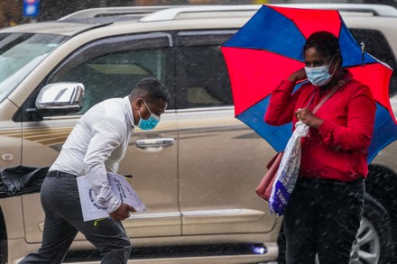 People Walk Rain Colombo Sri Lanka Editorial Stock Photo - Stock Image ...