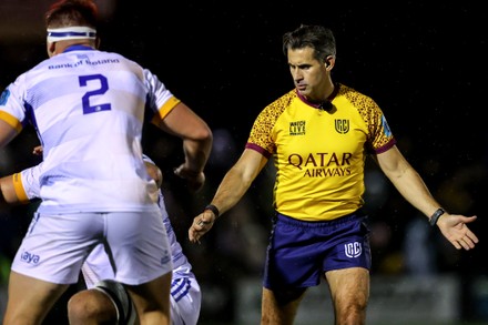 Connacht Vs Leinster Referee Frank Murphy Editorial Stock Photo - Stock ...