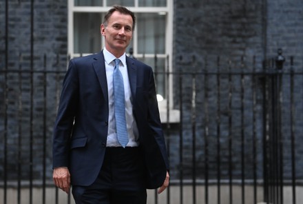 Britains Newlyappointed Chancellor Exchequer Jeremy Hunt Editorial ...