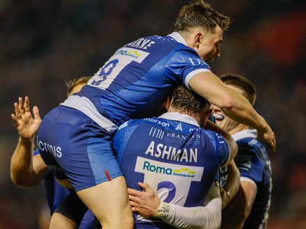 Gallagher Premiership Rugby Sale Versus London Editorial Stock Photo ...