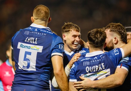 Gallagher Premiership Rugby Sale Versus London Editorial Stock Photo ...