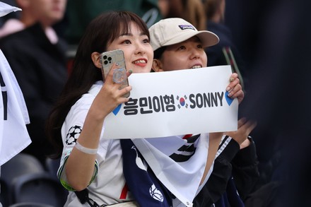 South Korean Fans Son Heungmin Tottenham Editorial Stock Photo - Stock ...