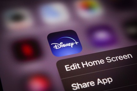 Disney Plus App Seen This Illustration Editorial Stock Photo - Stock ...