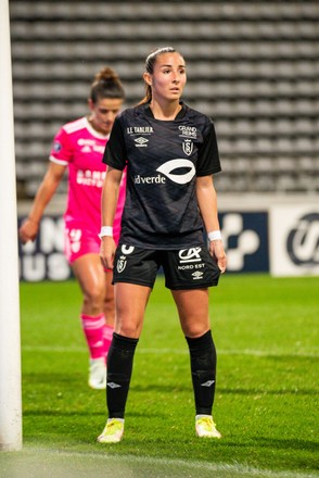 Sonia Ouchene Stade De Reims During Editorial Stock Photo - Stock Image ...