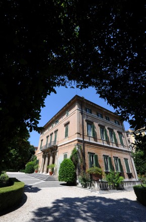 View Outside Villa Bonaparte French Embassy Editorial Stock Photo ...