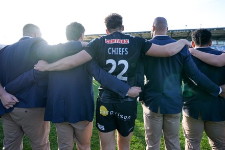 Exeter Chiefs Huddle Editorial Stock Photo - Stock Image | Shutterstock