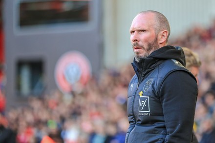 Michael Appleton Manager Blackpool During Efl Editorial Stock Photo ...