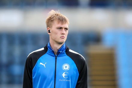 Harrison Burrows Peterborough United Celebrates Scoring Editorial Stock ...