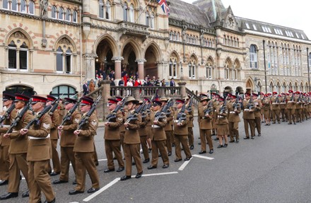 Military Take Part Freedom Winchester Parade Editorial Stock Photo ...