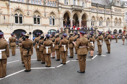 Military Take Part Freedom Winchester Parade Editorial Stock Photo ...