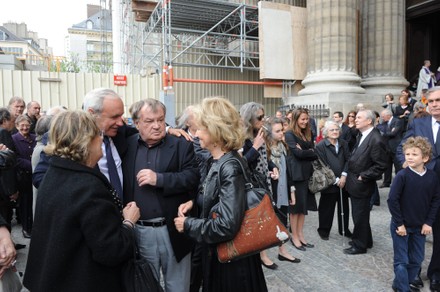 Patrice Laffont Attends Religious Ceremony Funeral Editorial Stock ...