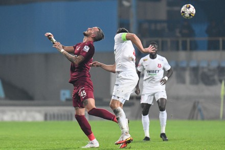 Alexandru Ionita Florin Bejan Action During Editorial Stock Photo ...