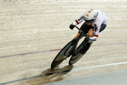 Emma Hinze Germany Action During Womens Editorial Stock Photo - Stock ...