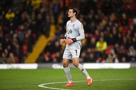 Watford Fc Goalkeeper Daniel Bachmann 1 Editorial Stock Photo - Stock ...