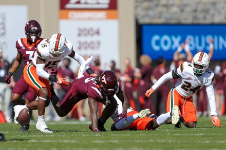 imágenes de NCAA Football Miami vs Virginia Tech, Blacksburg, USA - 15 ...